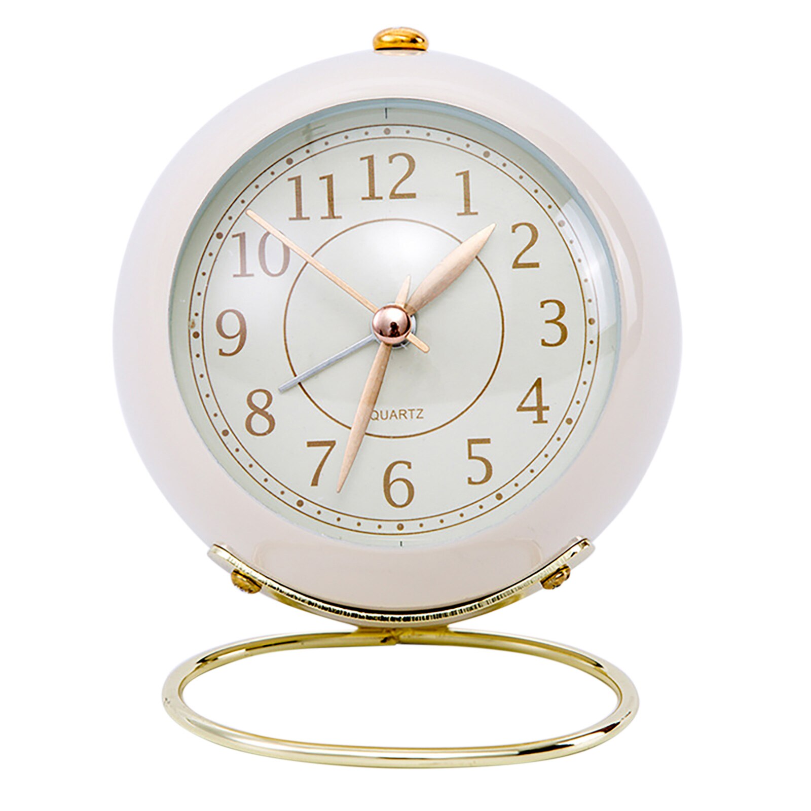 Silent Non Ticking Retro Vintage Alarm Clock Deskt... – Grandado