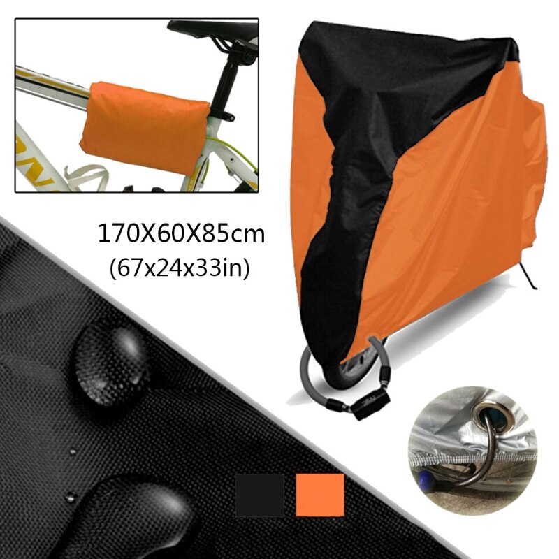 Bike Cover, 190T Outdoor Waterproof Bicycle Covers... – Vicedeal