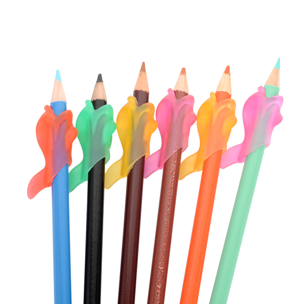 10Pcs/Set Kids Fish Pen Pencil Holder Writing Grip... – Vicedeal