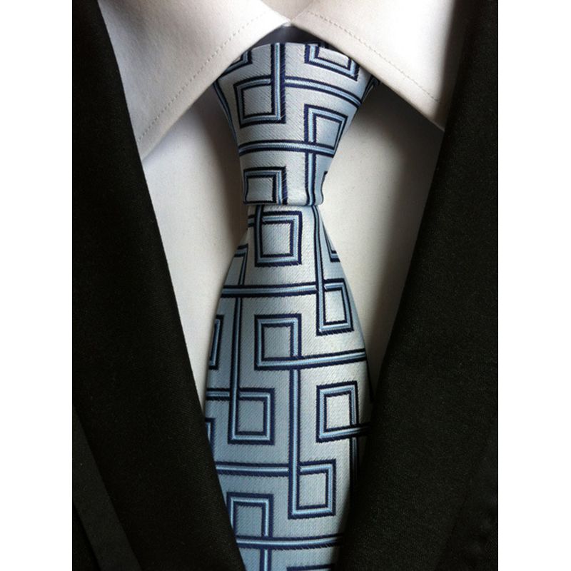 Rayon Jacquard Men's Necktie Classic Wear Men Tie ... – Vicedeal