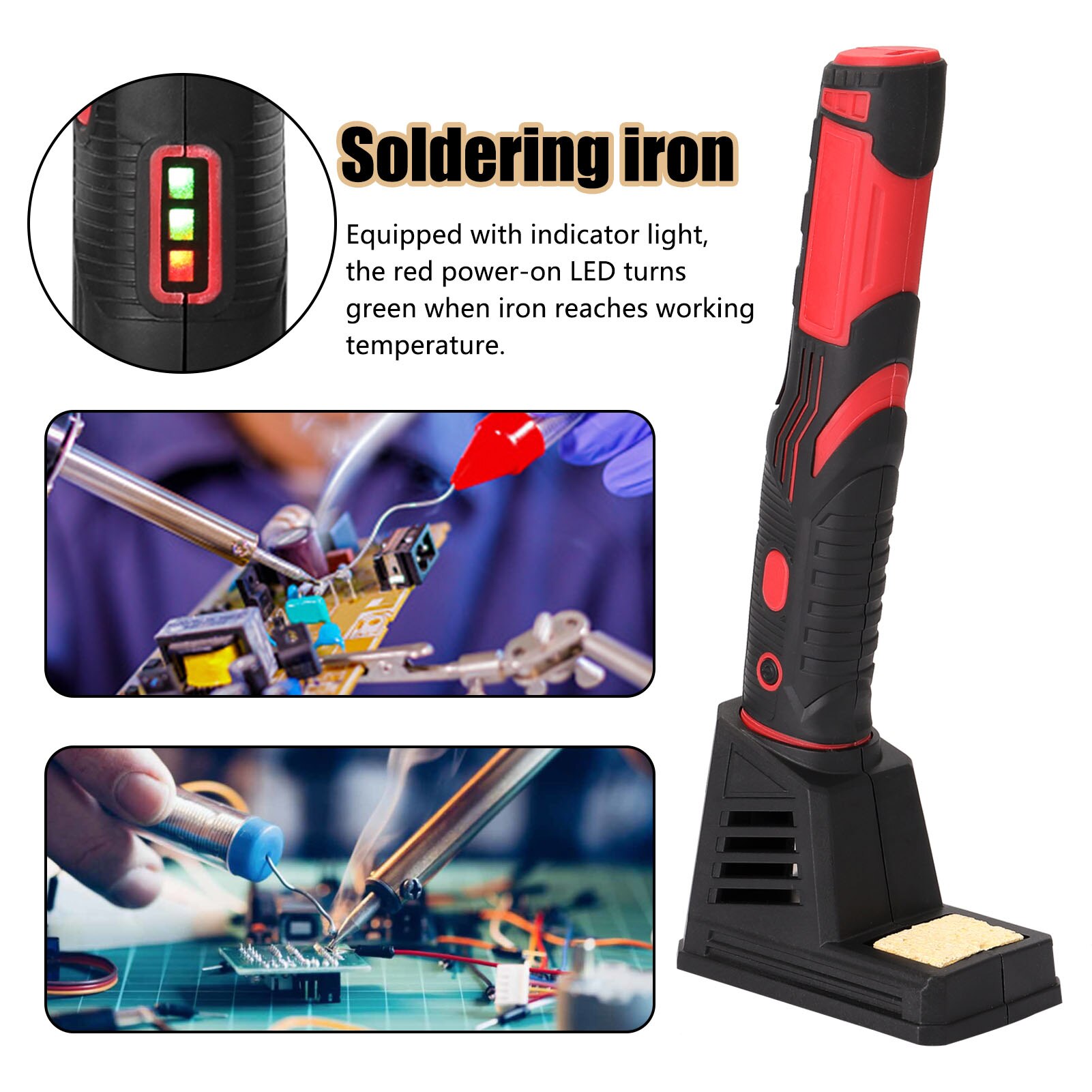 480℃ Cordless Electric Soldering Iron Charging Sol... – Vicedeal