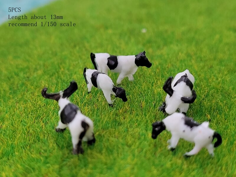 1:87HO Scale Model Cows farm animal landscape mode... – Grandado