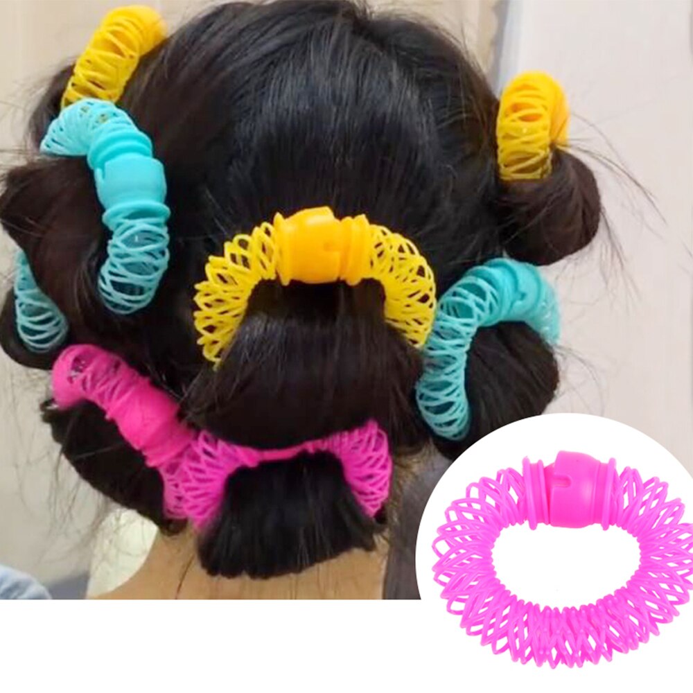 6/8pcs Heatless Hair Curler Magic Spiral Curls No ... – Grandado