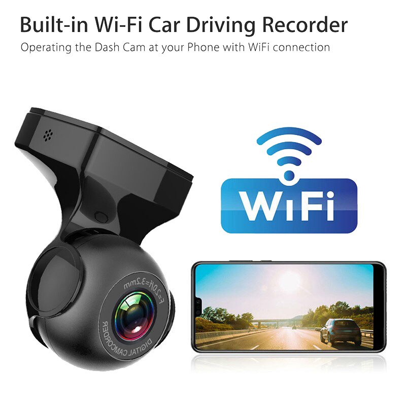 Car DVR 1080P Dash Camera with G-Sensor 170 Degree... – Grandado