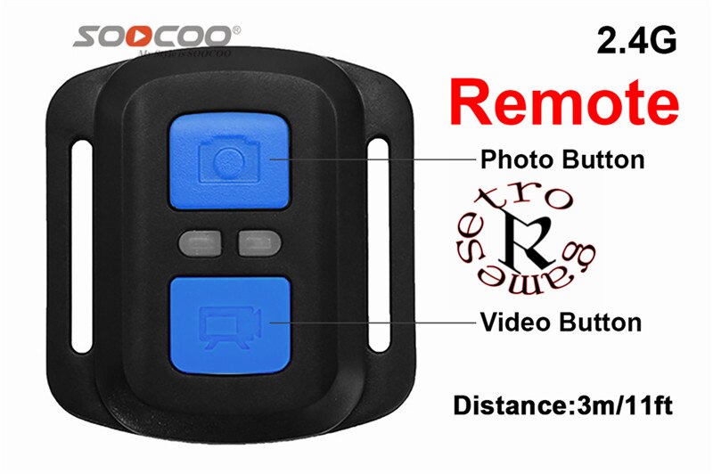 2.4G action camera Remote control For SOOCOO C30R ... – Grandado