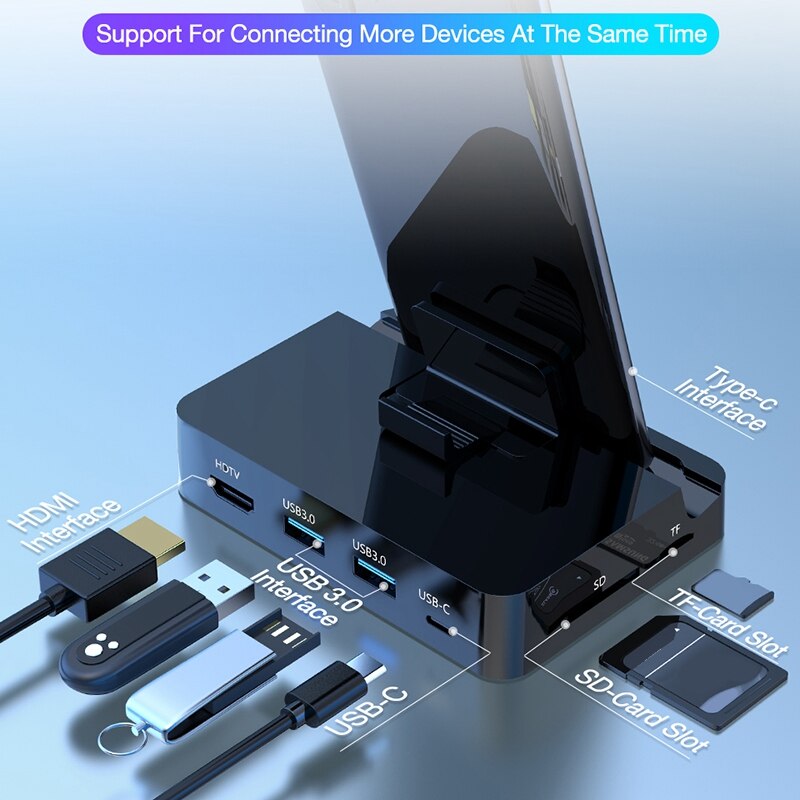 Type C Phone Docking Station Holder USB-C to HDMI ... – Grandado