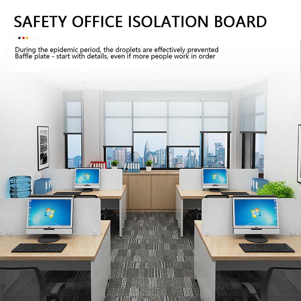 Sneeze Guard Portable Counter Shield for Office Sa... – Vicedeal