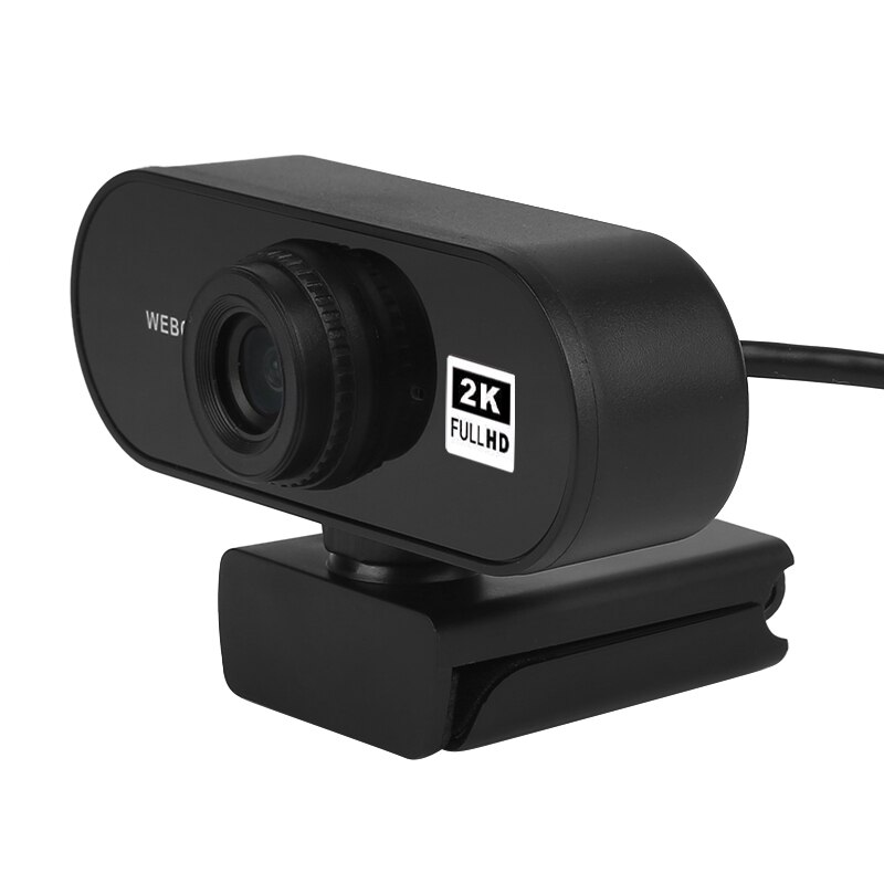 Fixed Focus 2K HD Webcam Built-in Microphone High-... – Vicedeal