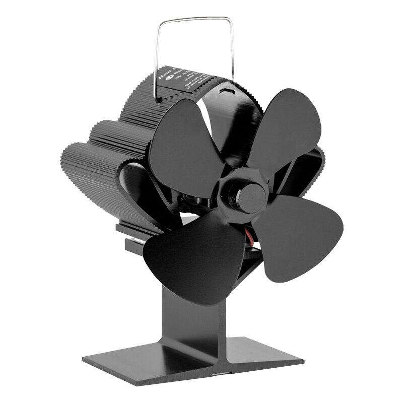 Fireplace Fan 4 Blade Quiet Safe Heat Powered Stov... – Grandado