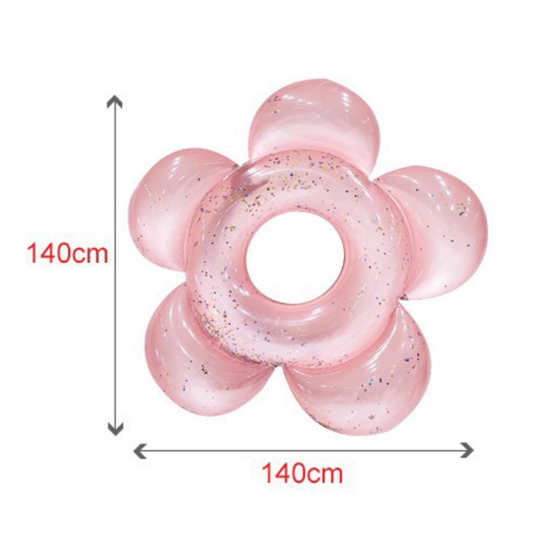 Inflatable Donut Swimming Ring Giant Pool Float To... – Grandado