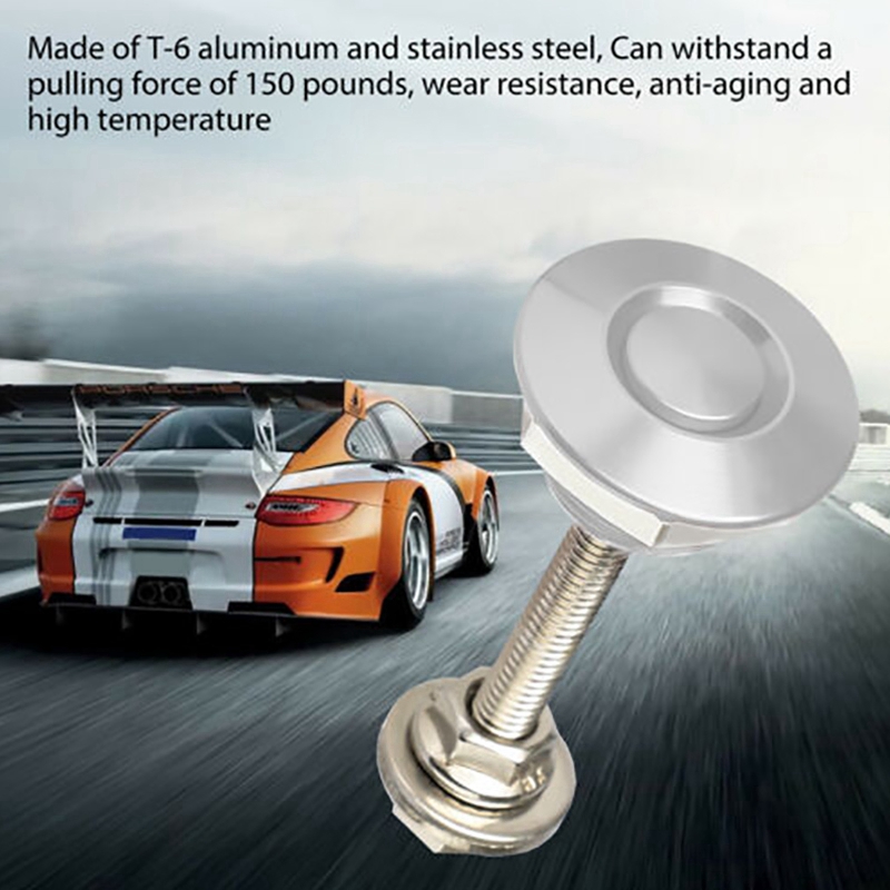 8X Quick Release Push Hood Latch Button Car Pin Bo... – Vicedeal