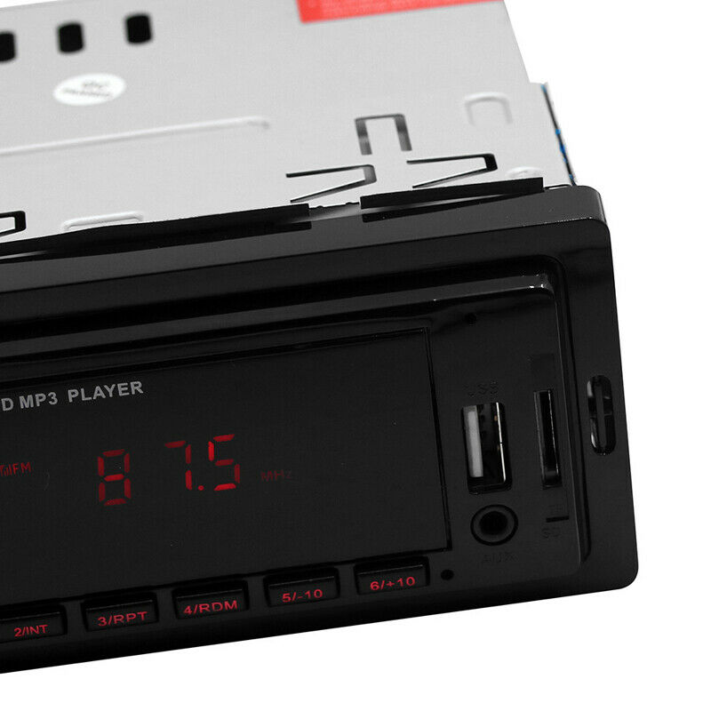 12V 1Din In-Dash Audio Stereo Fm Aux In Ontvanger ... – Grandado