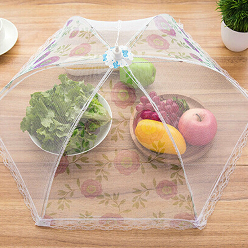 Mesh Food Cover Kitchen Dome Cover Foldable Net Te... – Vicedeal