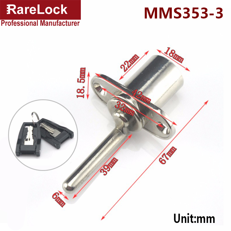 Drawer Lock 16/19mm Keyed Different for Door Mailb... – Vicedeal
