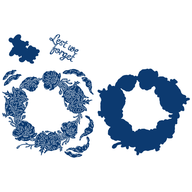 Poppy Coronet Metal Cutting Dies Diy Make Scrapboo... – Vicedeal