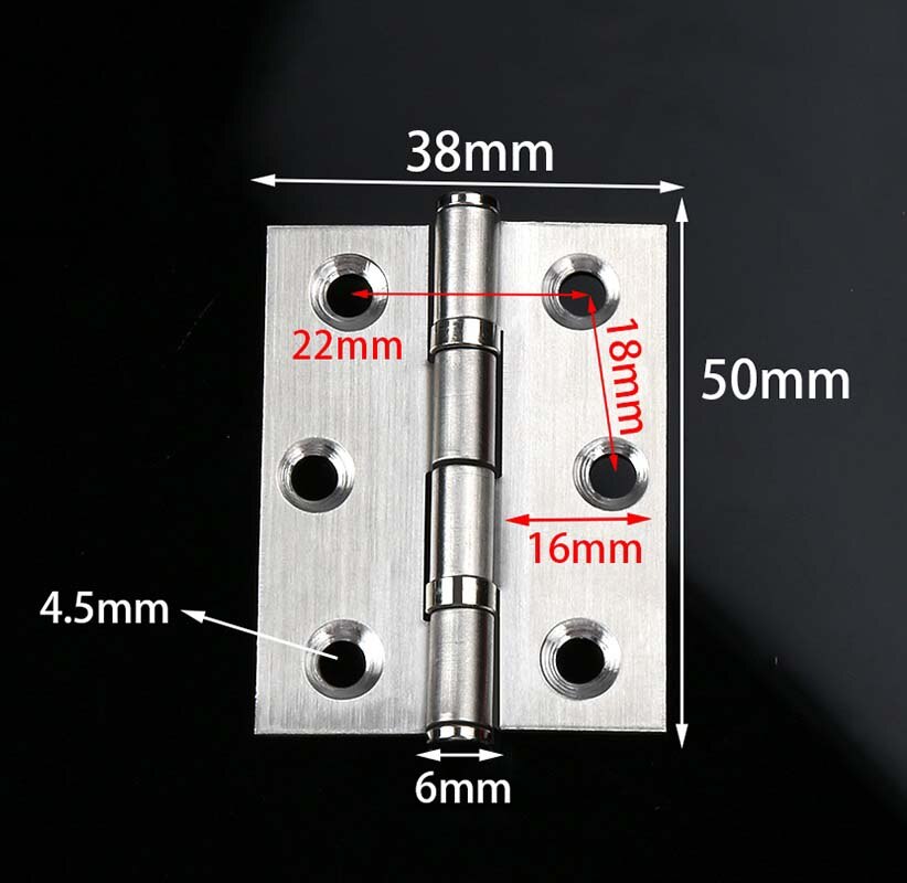 2PCS 2inch 2.5inch 3inch Stainless Steel Butt Hing... – Vicedeal