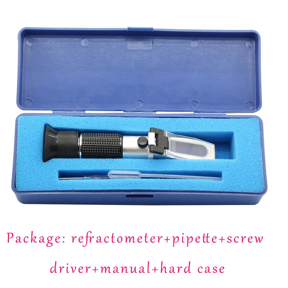 4 in 1 Freezing point refractometer 1.100-1.400sg ... – Grandado