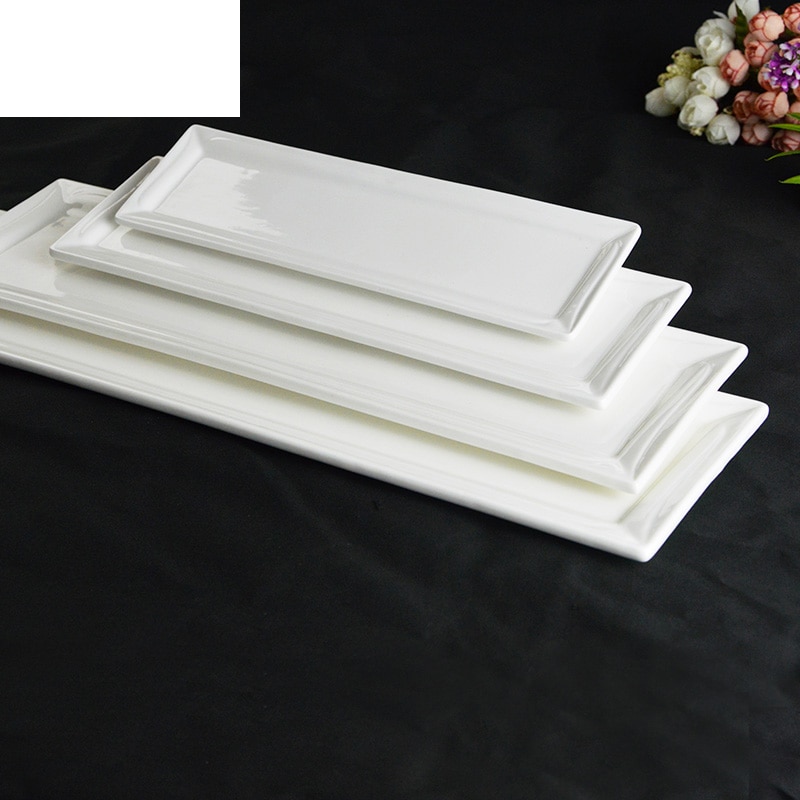 Ceramic Vegetable Dishes Household Utensils Rectan... – Grandado