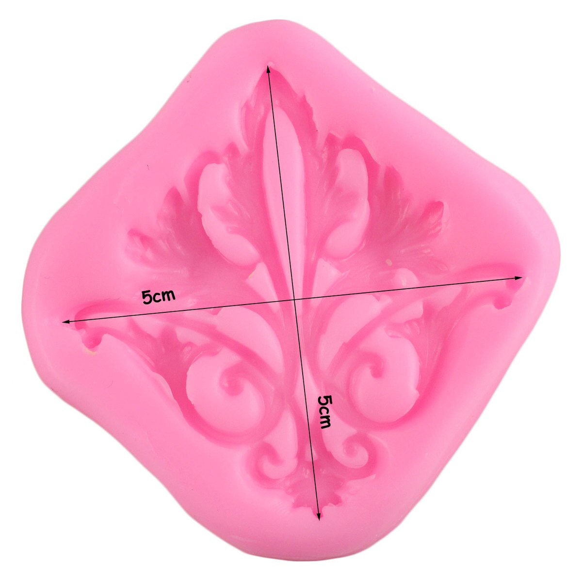 3D Victorian Scroll Relief Silicone Mold Cake Bord... – Grandado