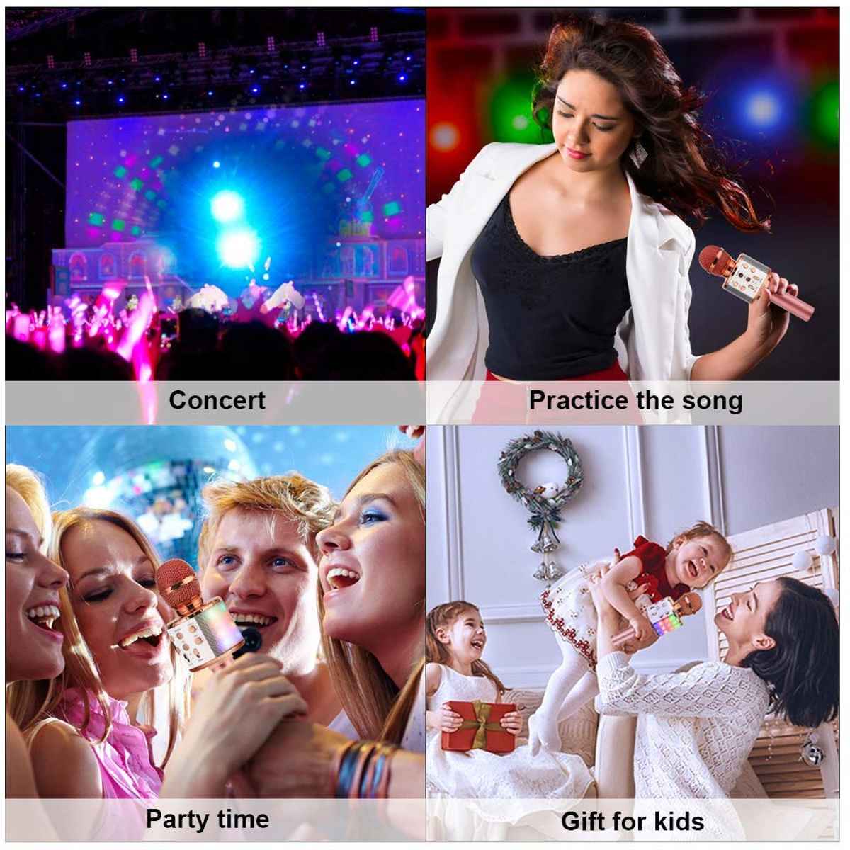 Wireless Bluetooth Microphone 360 Sound Pickup Kar... – Grandado