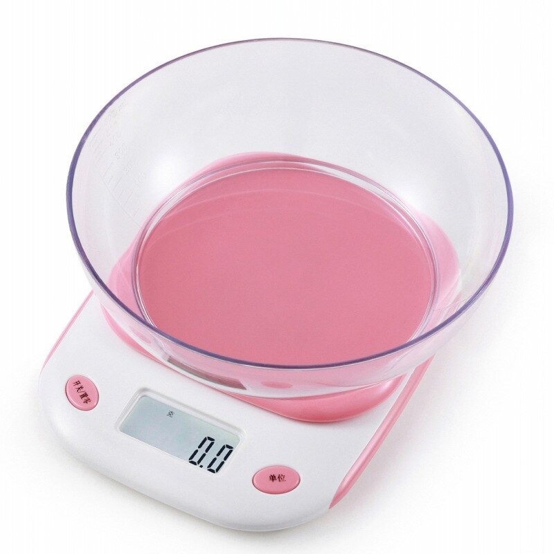 Kitchen scale with bowl 5kg electronic scale bakin... – Grandado