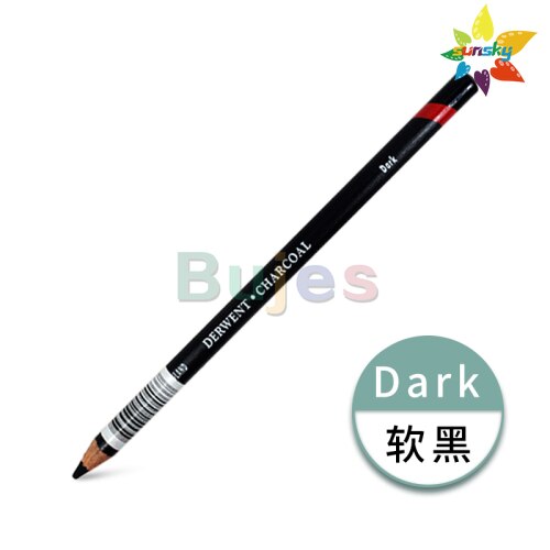Derwent Charcoal Pencil Light/Medium/Dark,Wide 4mm... – Vicedeal