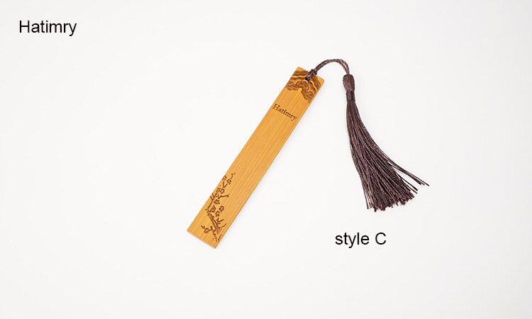 Hatimry Bamboo matirel bookmark marque page marcad... – Grandado