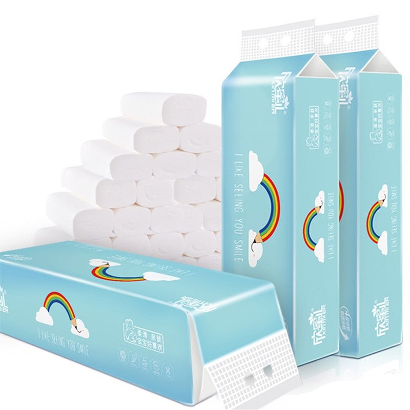 Compact Paper Sheet 12 Rolls, 4-Ply Soft Ultra Toi... – Vicedeal