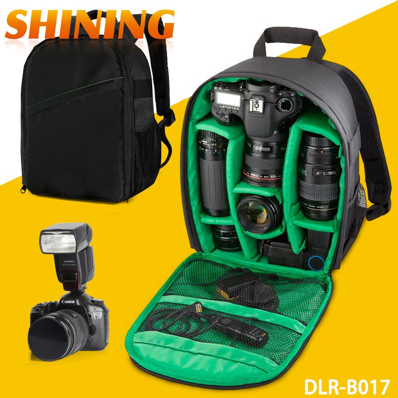 Pattern DSLR Camera Bag Backpack Video Photo Bags ... – Vicedeal
