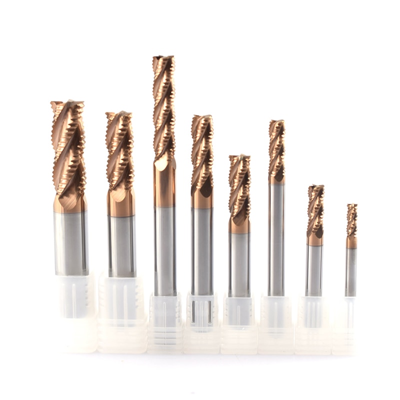 XCAN Roughing End Mill 4-12mm 4 Flute CNC Router B... – Grandado