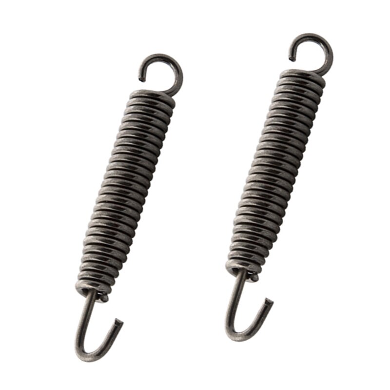2pcs 80mm Motorcycle Stainless Steel Exhaust Sprin... – Grandado