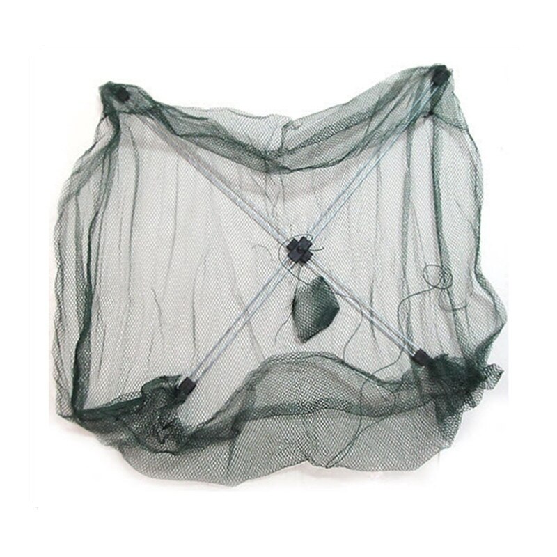 Filet de pêche automatique renforcé Cage à crevettes en Nylon pliable ...