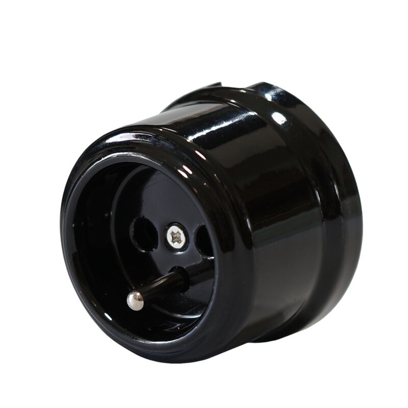 Porcelain Wall Socket French Socket Ceramic Vintag... – Grandado