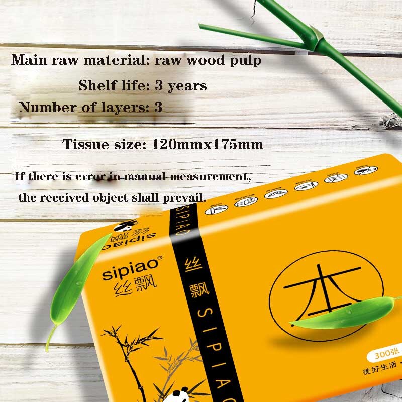 8 Bags Of Bamboo Pulp Tissue Paper Environmental P... – Grandado