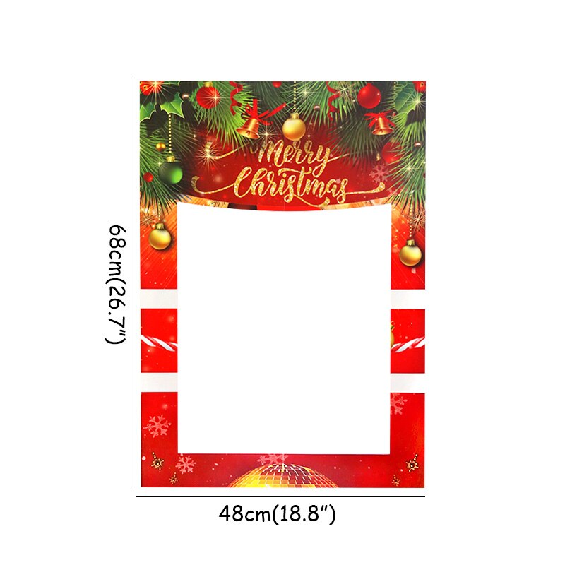 Kerst Decoation Voor Thuis Photo Booth Props Papie... – Vicedeal