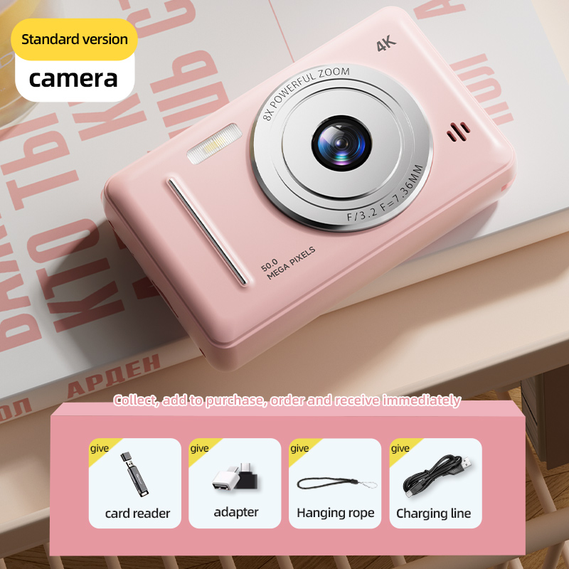 4K Digital Camera 5000W Pixel Retro CCD Portable C... – Grandado