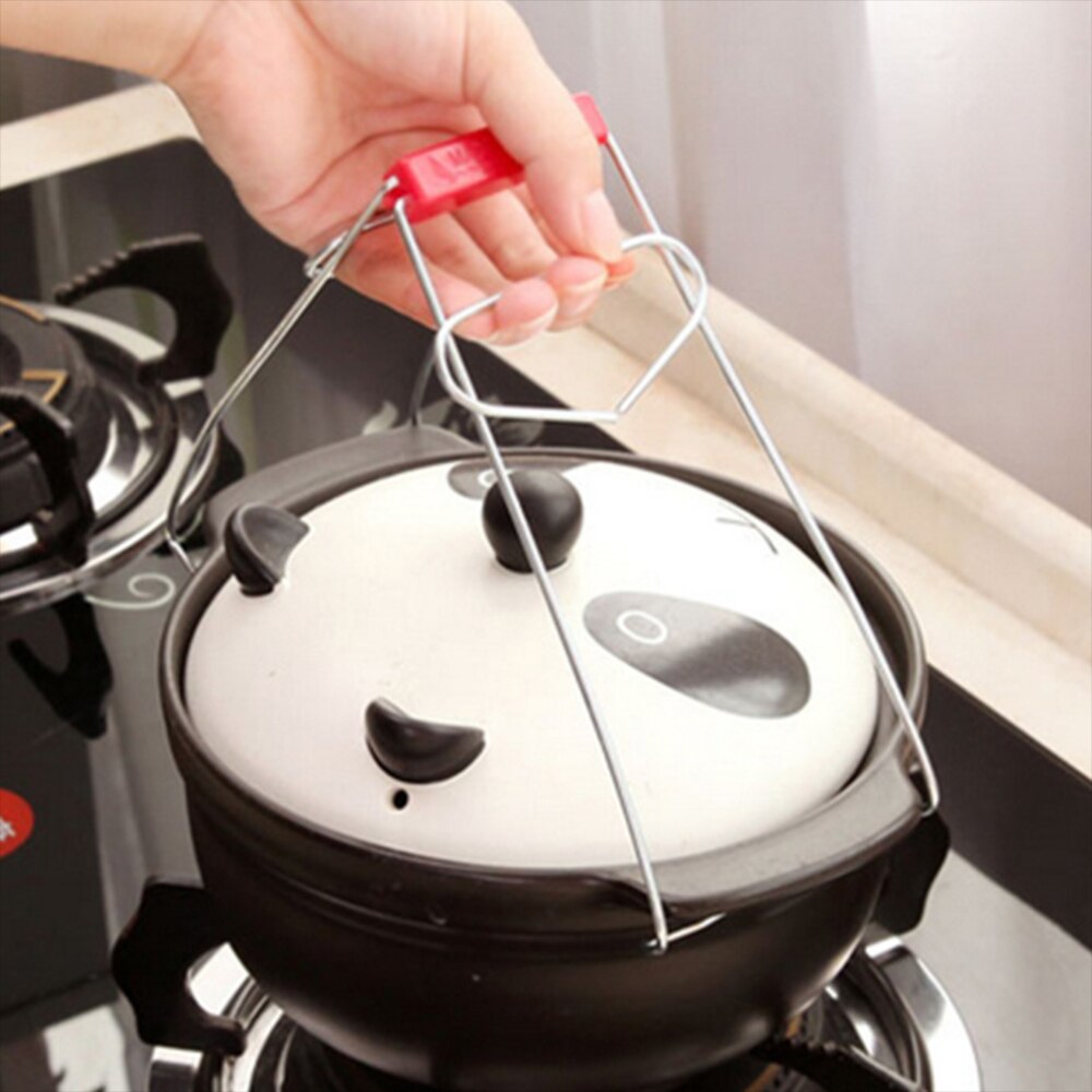 Stainless Steel Foldable Dish Plate Bowl Clip Heat... – Grandado