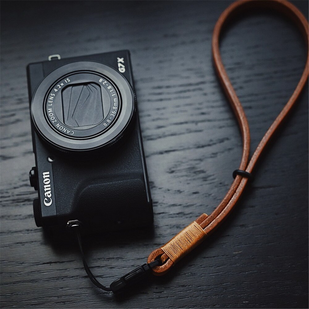 Handmade Leather Camera Wrist Hand Strap For Ricoh... – Grandado