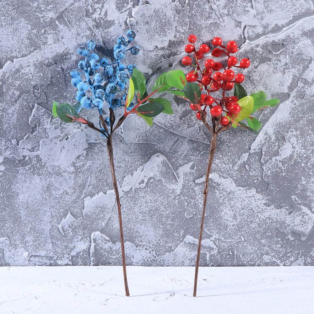Nep Bessen Pick Kerst Bloem Kunstmatige Berry Voor... – Grandado