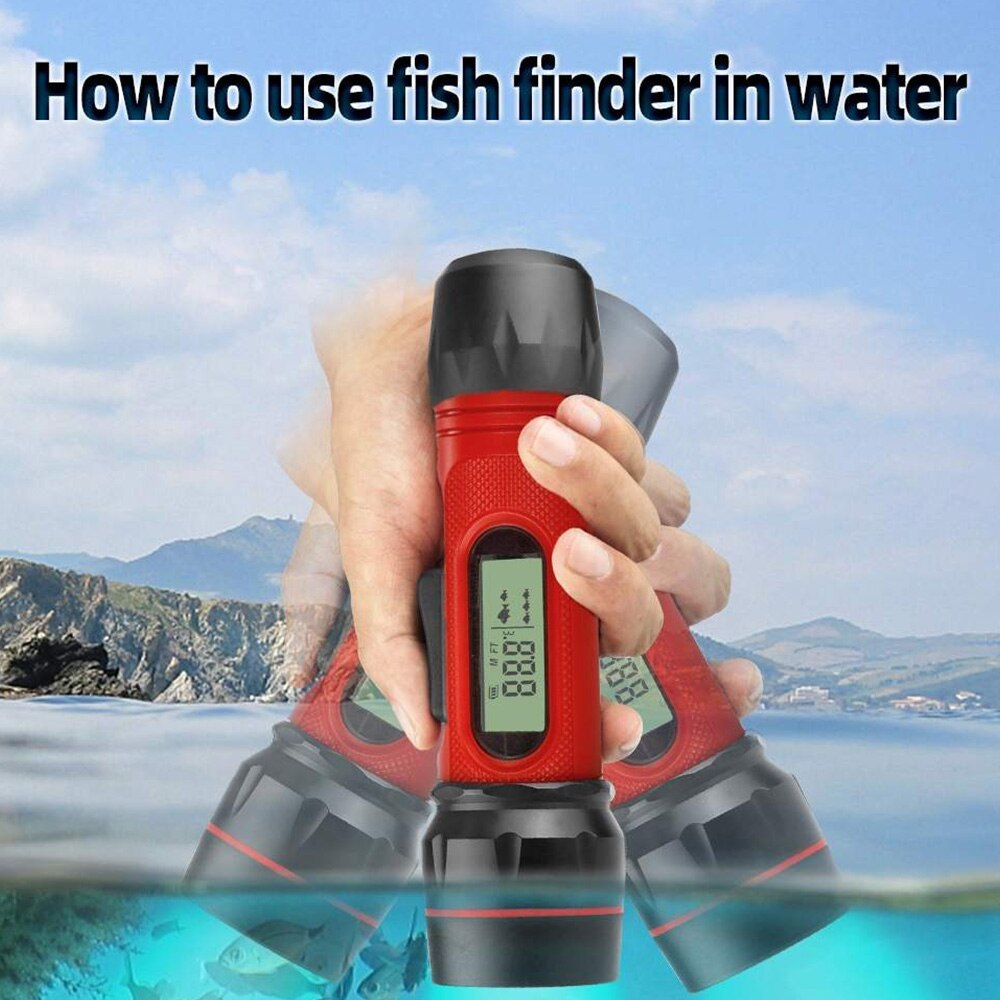 Digital Handle Fish Finder Portable Waterproof Son... – Grandado