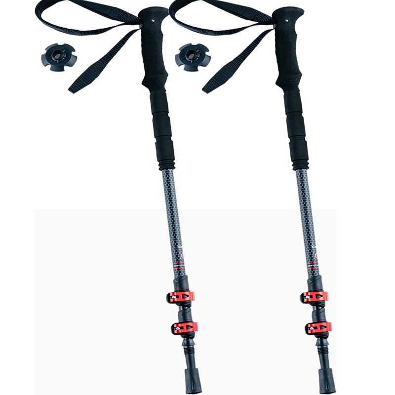 Healing K Red 3 Sections Adjustable 3K Carbon Fibe... – Vicedeal