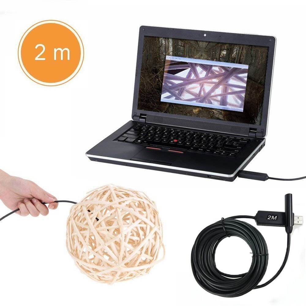 USB Endoscope Mini Borescope 6 Waterproof Adjustab... – Grandado