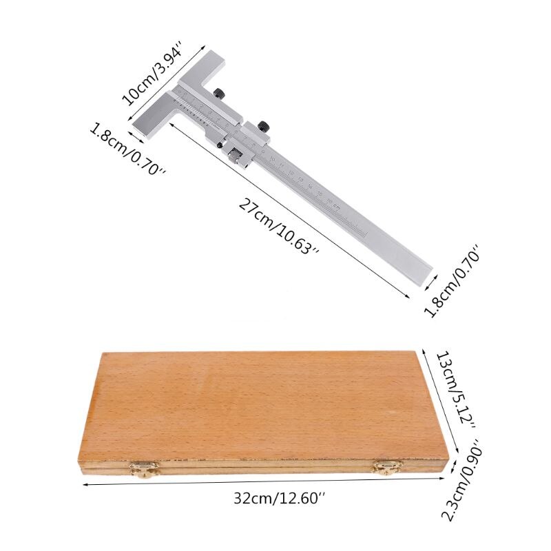 Vernier Caliper, T-Type Vernier Caliper for Precis... – Grandado