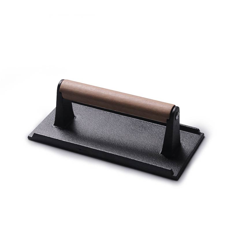 Kitchen Heavy Cast Flat Cast Iron Bacon Steak Meat... – Grandado