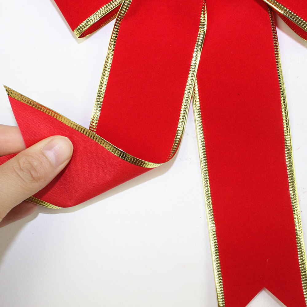 1pc Bowknot Red Cloth Beautiful Christmas Bowknot ... – Grandado
