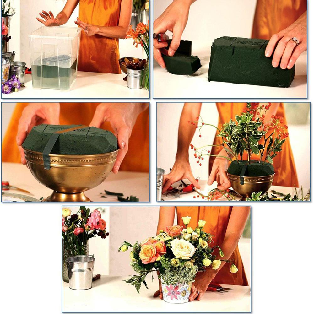 Green Flower Packaging Material Flower Arrangement... – Grandado