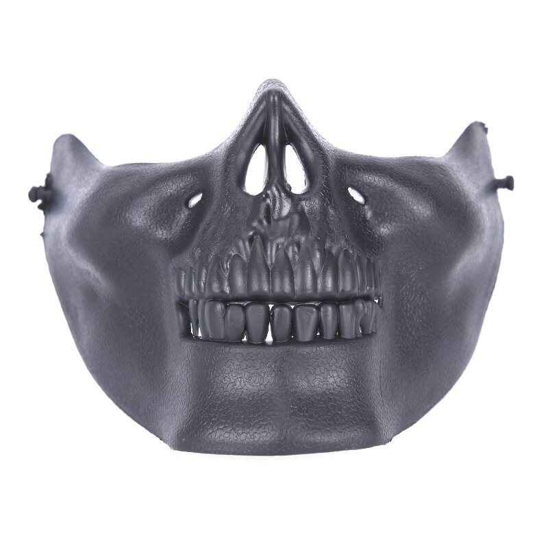 1pc Halloween Skull Mask Jaw Horror Half Face Shie... – Grandado