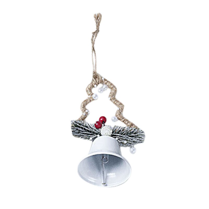 Christmas Bells Red White Green Metal Bells Christ... – Vicedeal