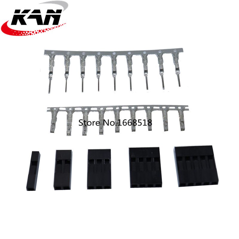 250Pcs/Set Dupont Connector 2.54mm Male Female Jum... – Grandado