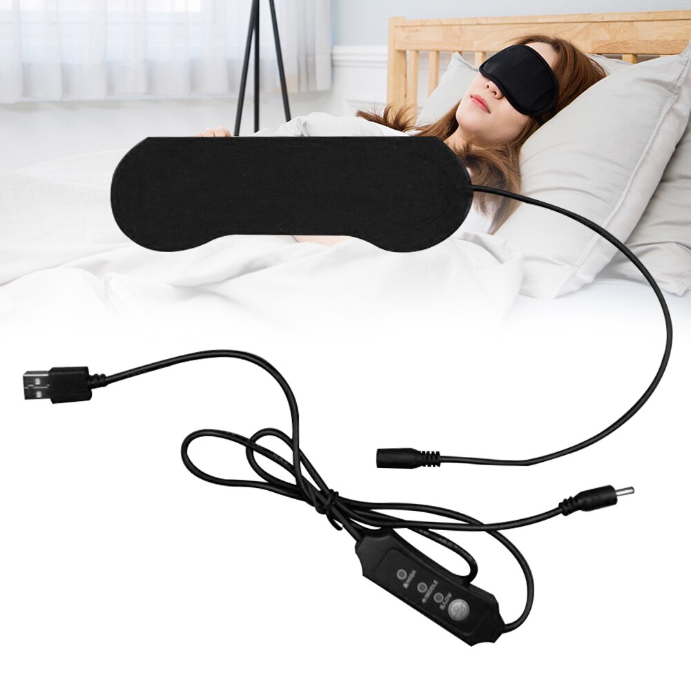 Portable Travel USB Powered Heated Eye Cover Soft ... – Grandado